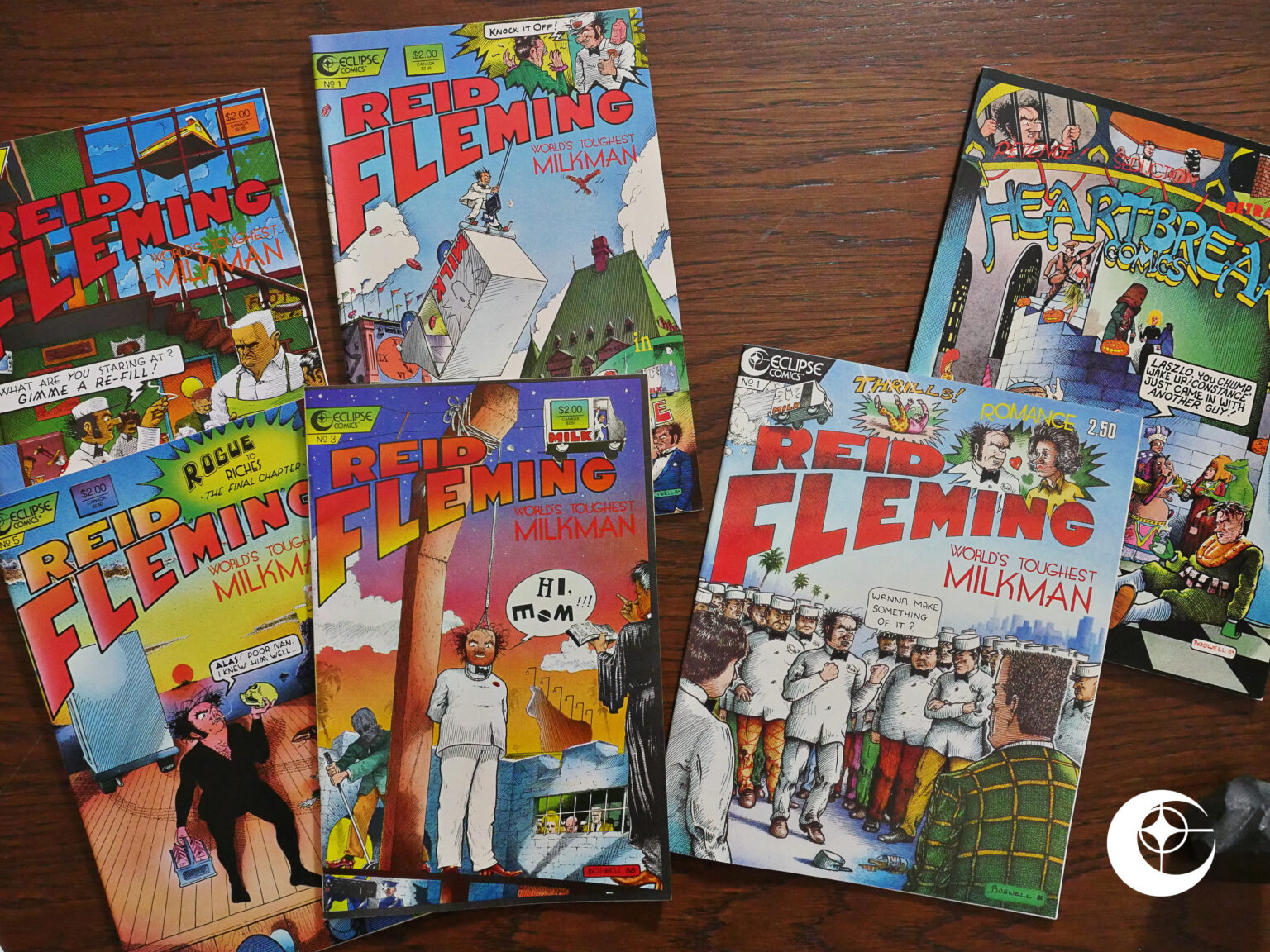 1986: Reid Fleming & Heartbreak Comics – Total Eclipse